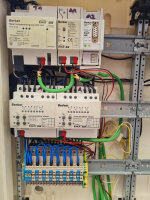 Schaltschrank Hager bestückt mit KNX, 164,66